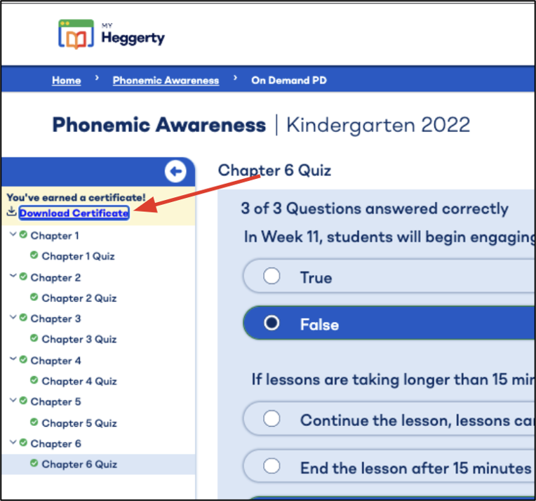 How do I navigate the On Demand PD on myHeggerty?