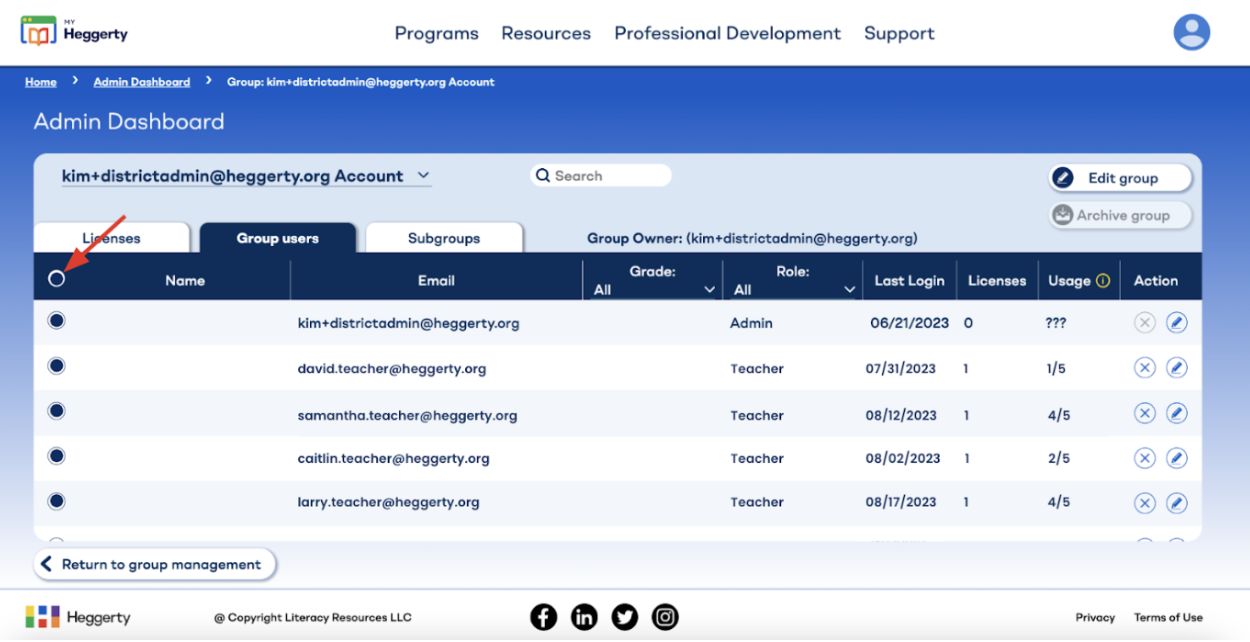How do I add users on myHeggerty?