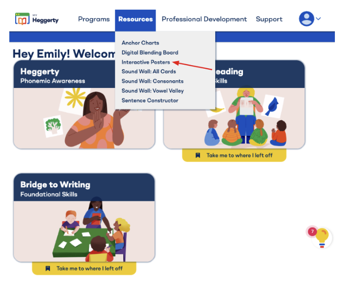 How to Get Started with myHeggerty Interactive Posters