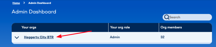 How can I view and restore archived classes on my Admin Dashboard?